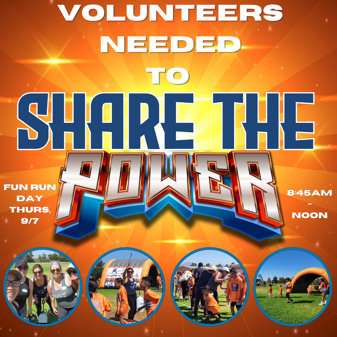 Apex Fun Run: We Need Your POWER! – Wolf Canyon Elementary School PTA